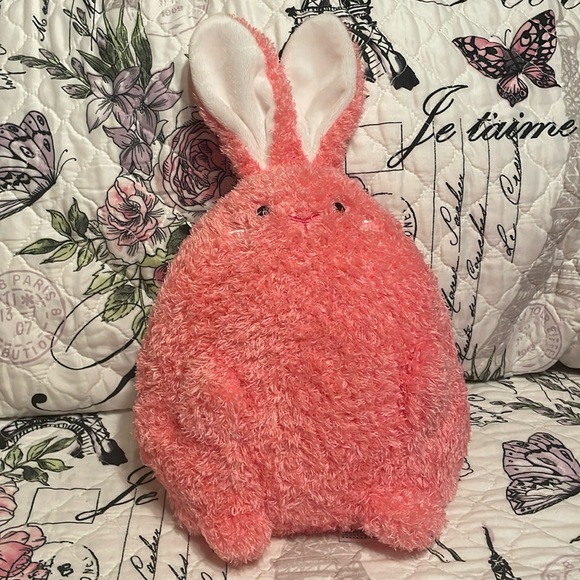 Animal Adventure | Toys | Bunny Chubby Plush Stuffed Animal Toy Pink ...